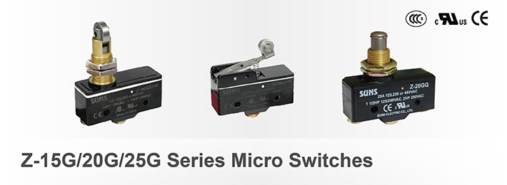 Z-15G Series Micro Switches - SUNS international LLC